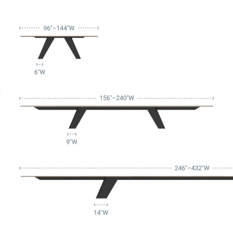 Enwork Expanse Conference Tables Now Available in Smaller Sizes ...
